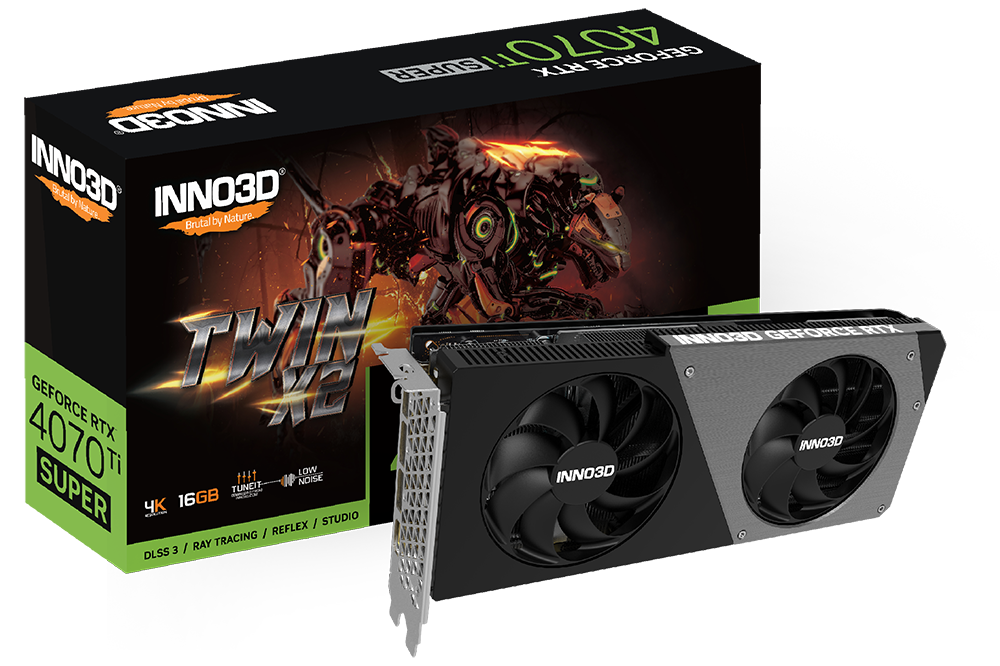 INNO3D GEFORCE RTX 4070 TI SUPER TWIN X2 GETS GOLD RECOMMENDED INNO3D GEFORCE RTX 4070 TI SUPER TWIN X2 GETS GOLD RECOMMENDED